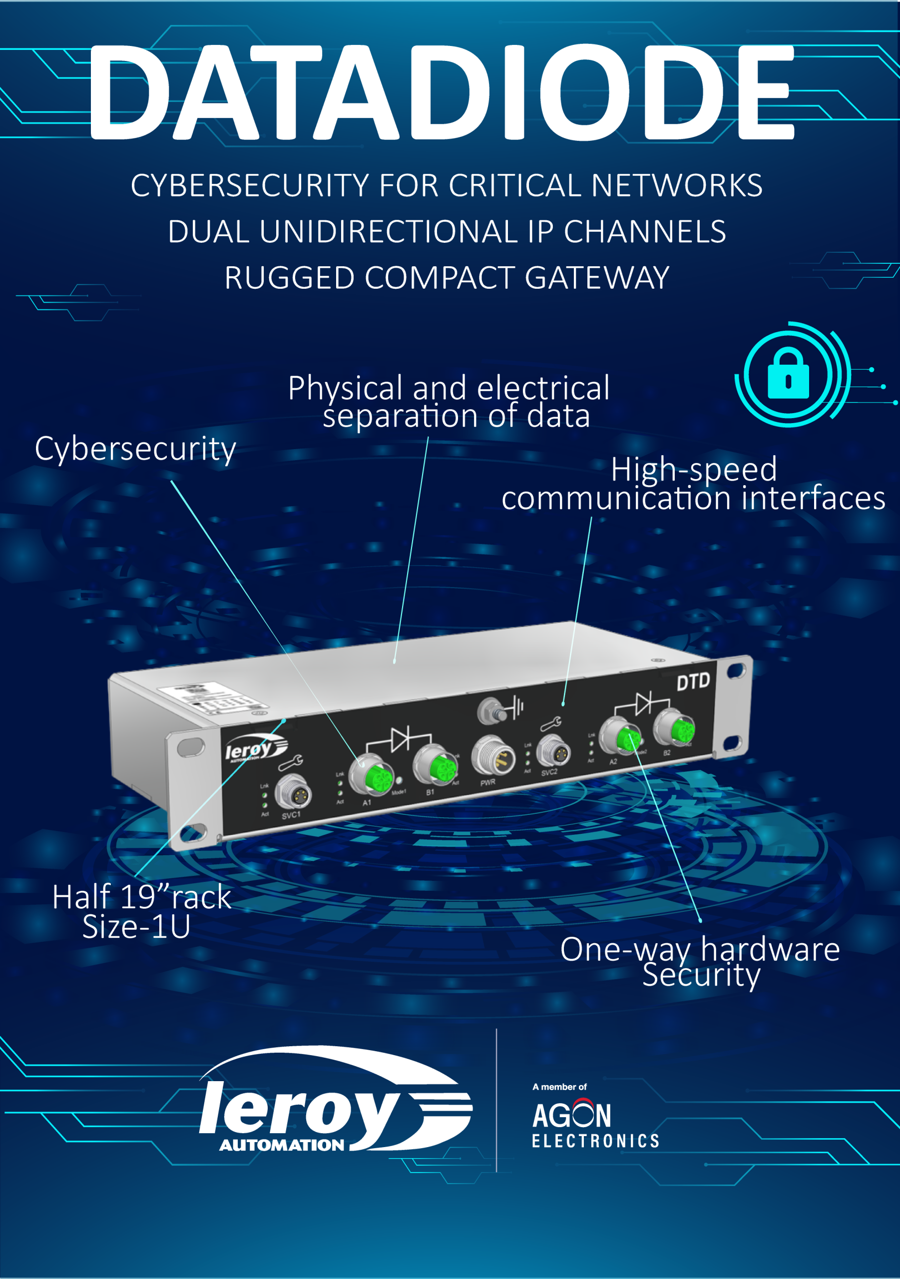 Railway Data Diode: More Secure Than a Firewall? - Leroy Automation